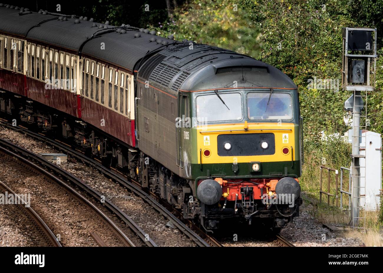 Eastbourne,East Sussex,UK. 10 September 2020. Trains including steam ...