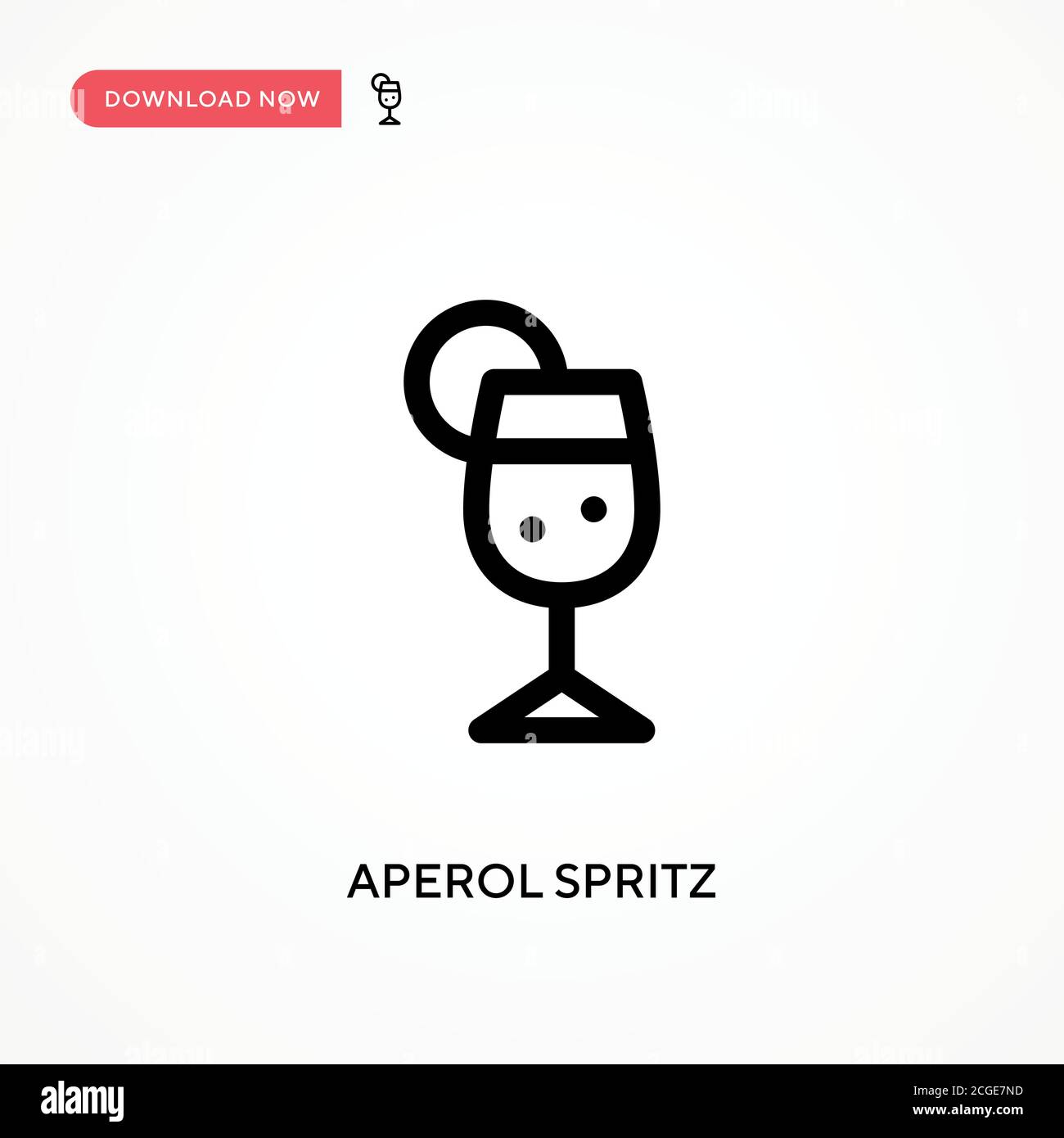 Aperol spritz italy Stock Vector Images - Alamy
