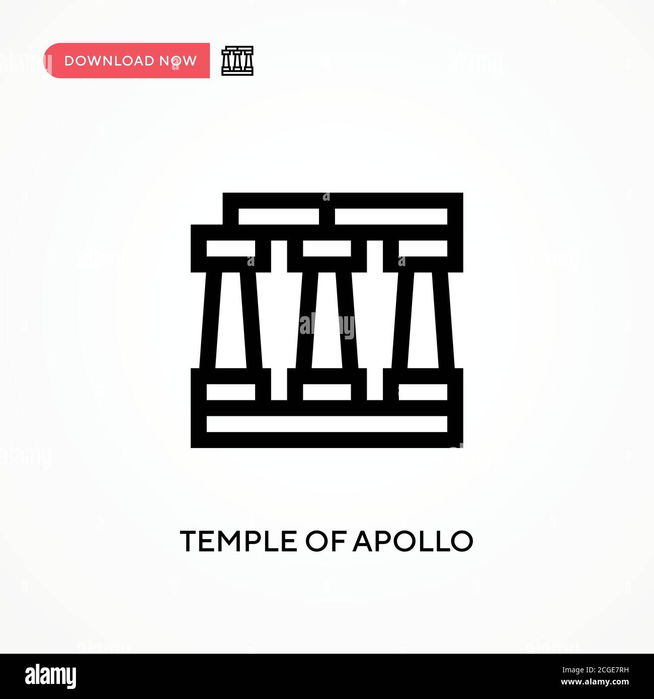 Ruin ruins preservation Stock Vector Images - Alamy