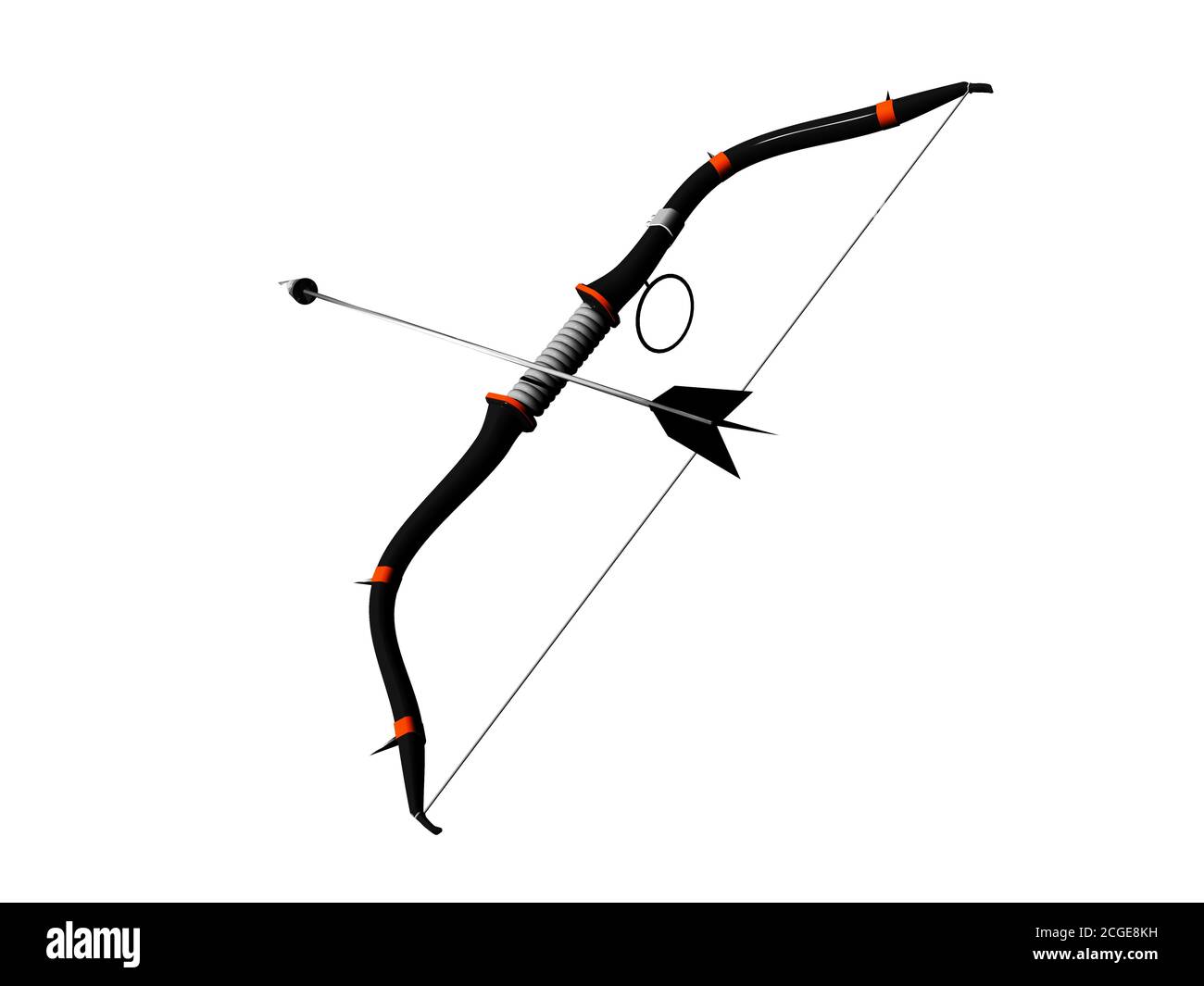 Bow with arrow Stock Photo - Alamy