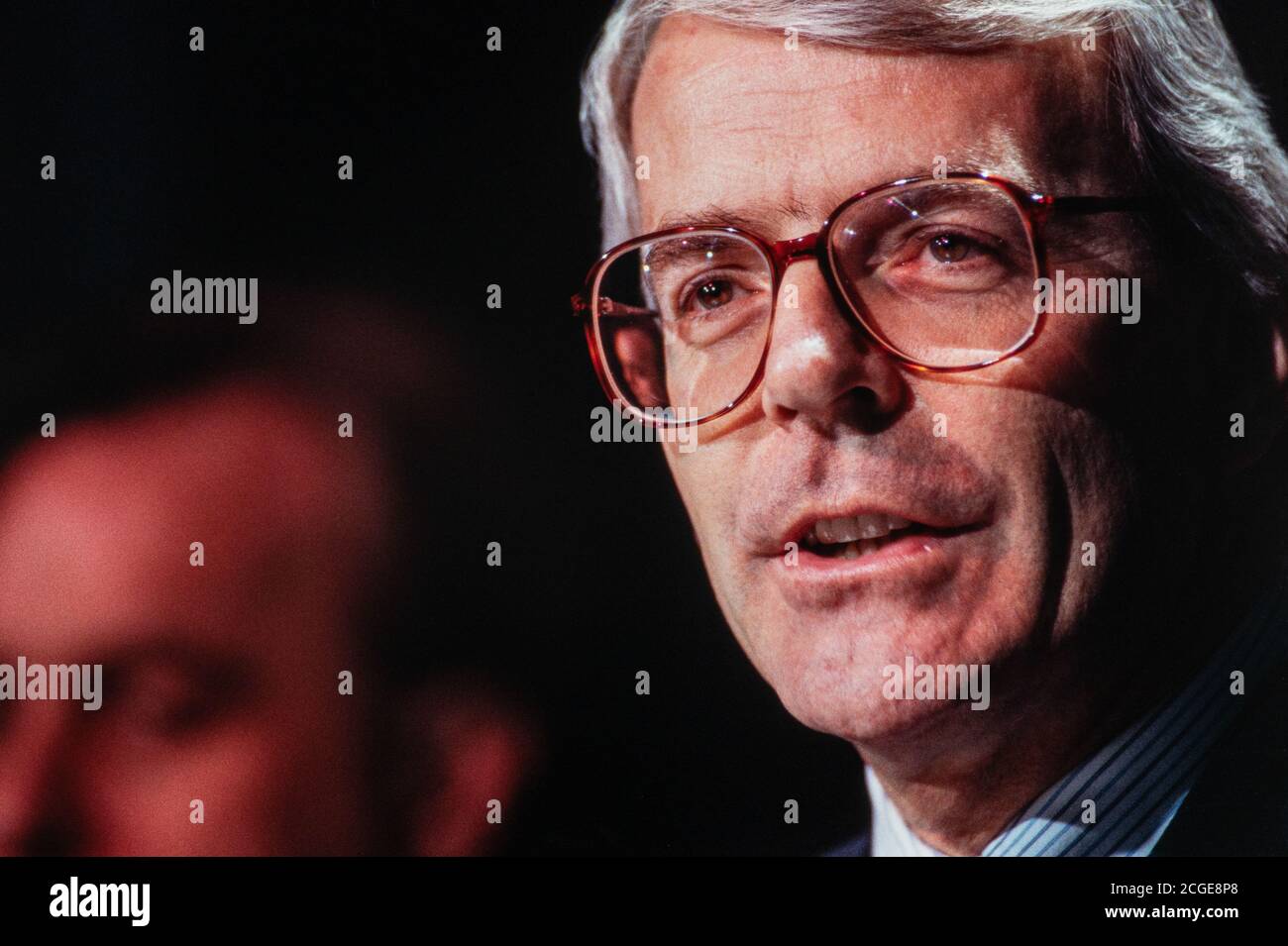 The Prime Minister John Major MP speaking at the launch of the Further ...