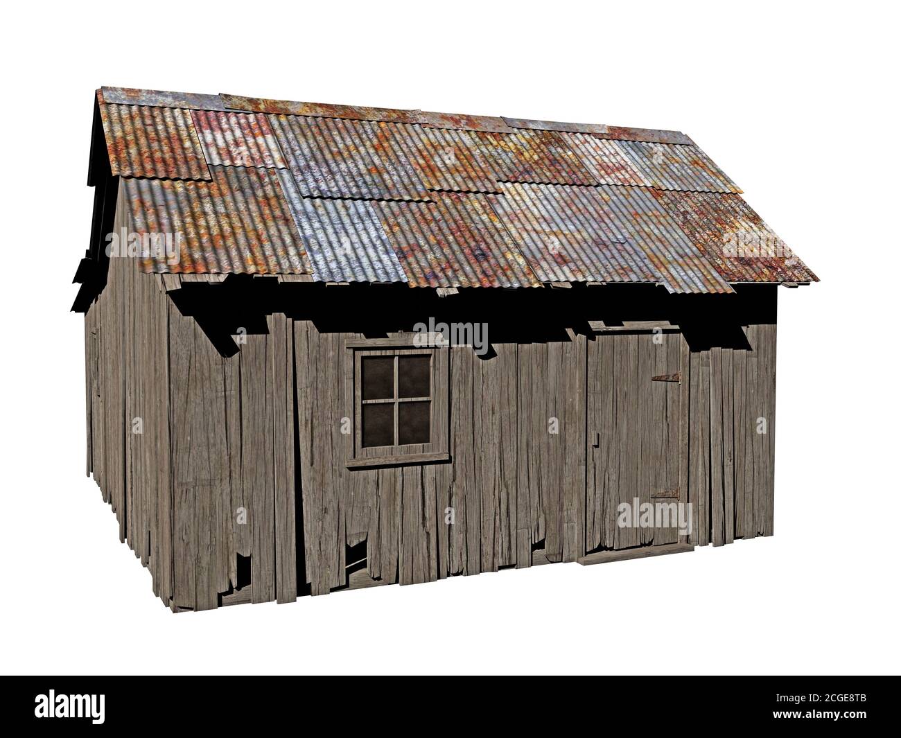 Old timber buildings Cut Out Stock Images & Pictures - Alamy
