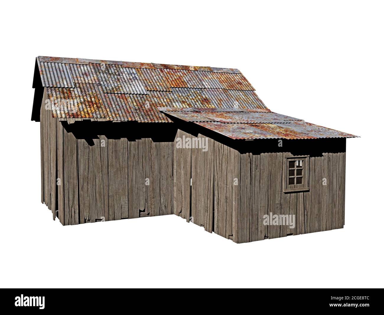 Old timber buildings Cut Out Stock Images & Pictures - Alamy