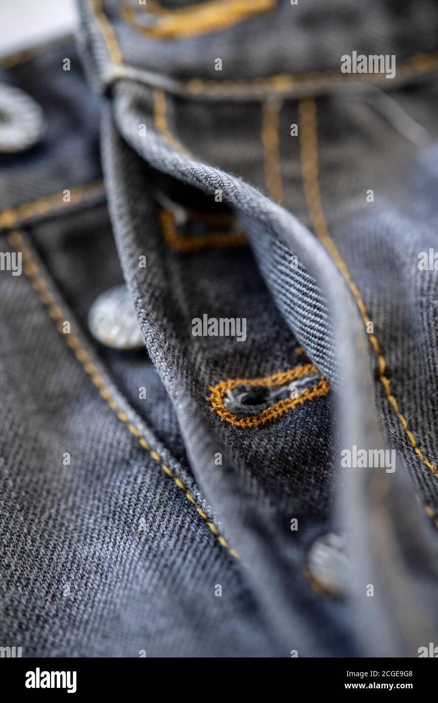 Jeans button hi-res stock photography and images - Alamy
