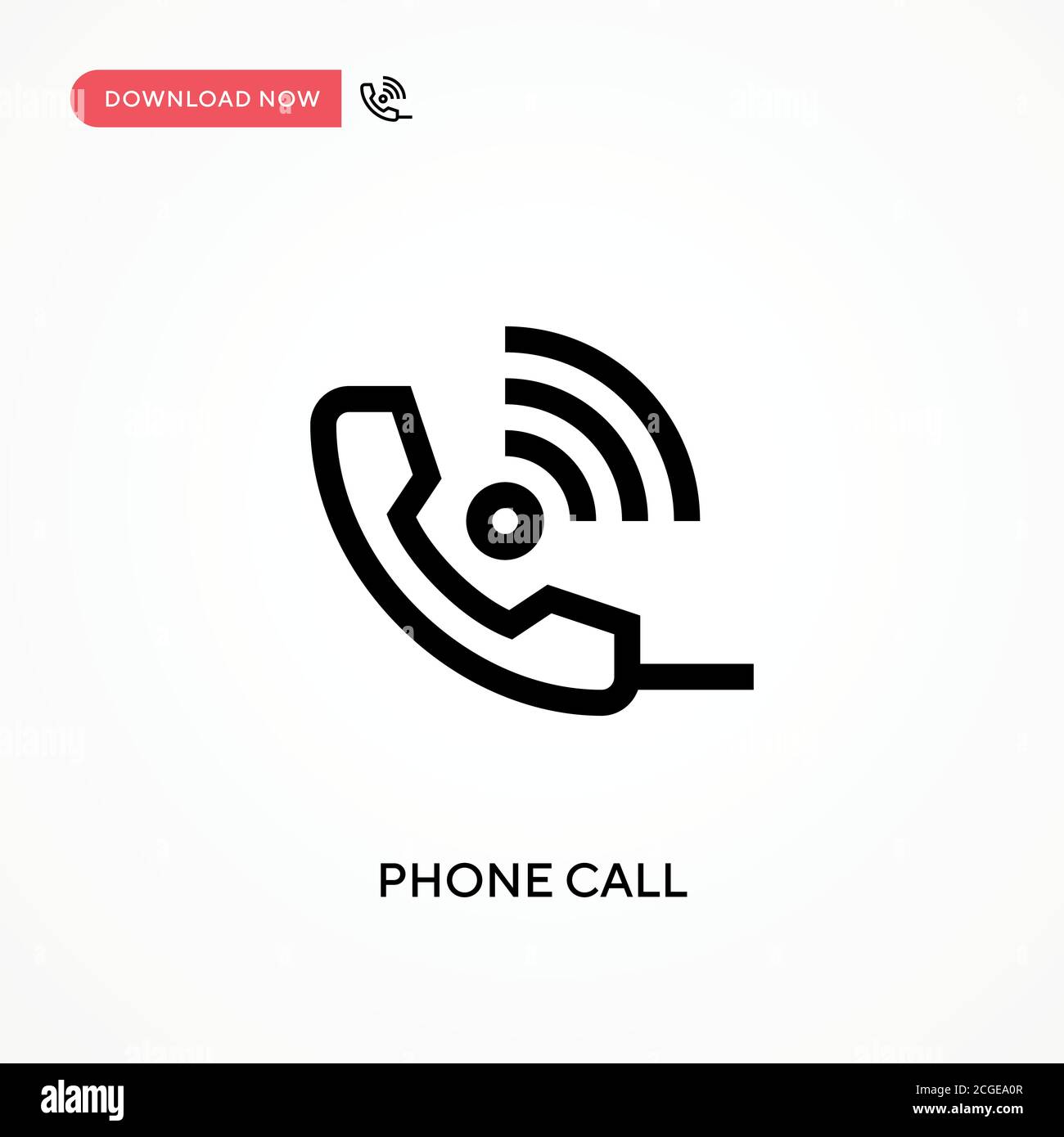 Telephone handset desk Stock Vector Images - Alamy