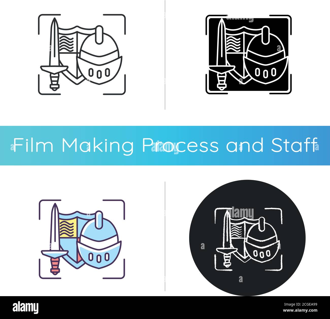 Film prop sign Stock Vector Images - Alamy