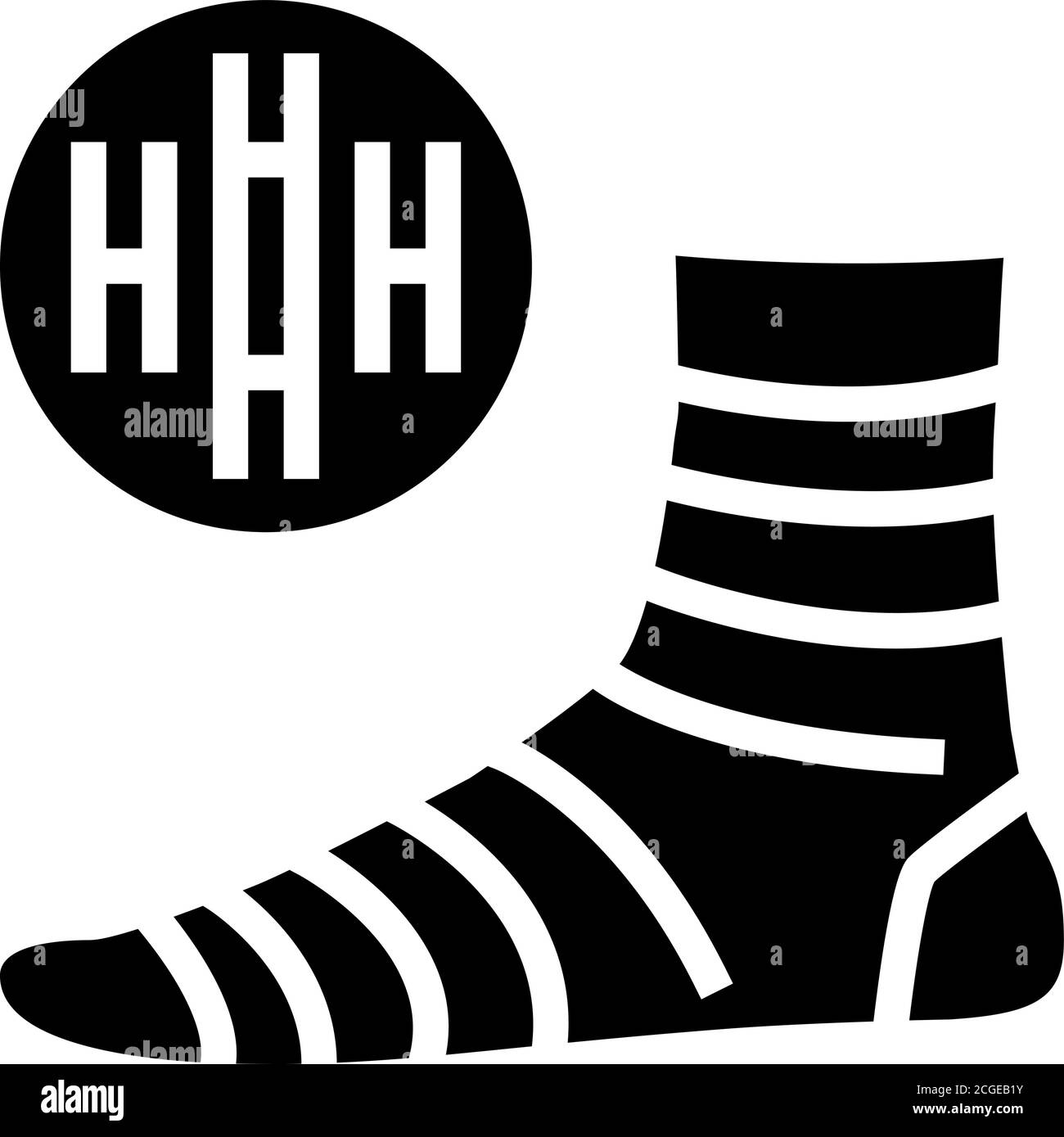 Over calf socks illustration hi-res stock photography and images - Alamy