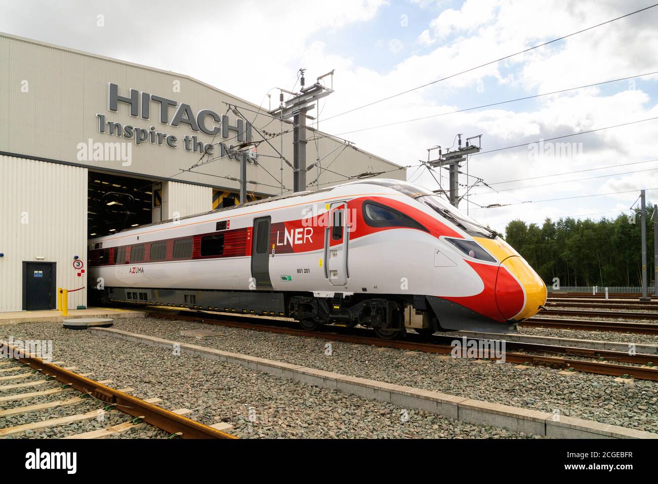 LNER Azuma train Stock Photo - Alamy