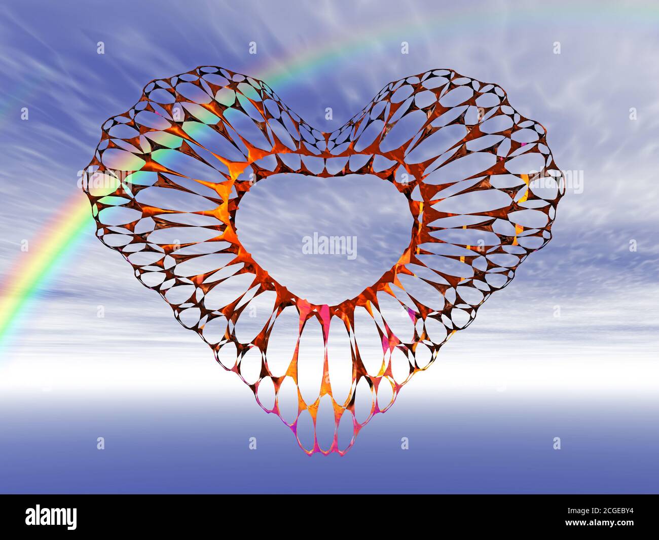 red heath sign Stock Photo - Alamy