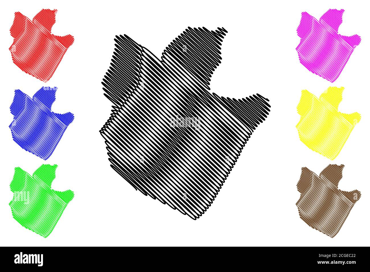 Sargodha City (Islamic Republic of Pakistan, Punjab Province) map ...