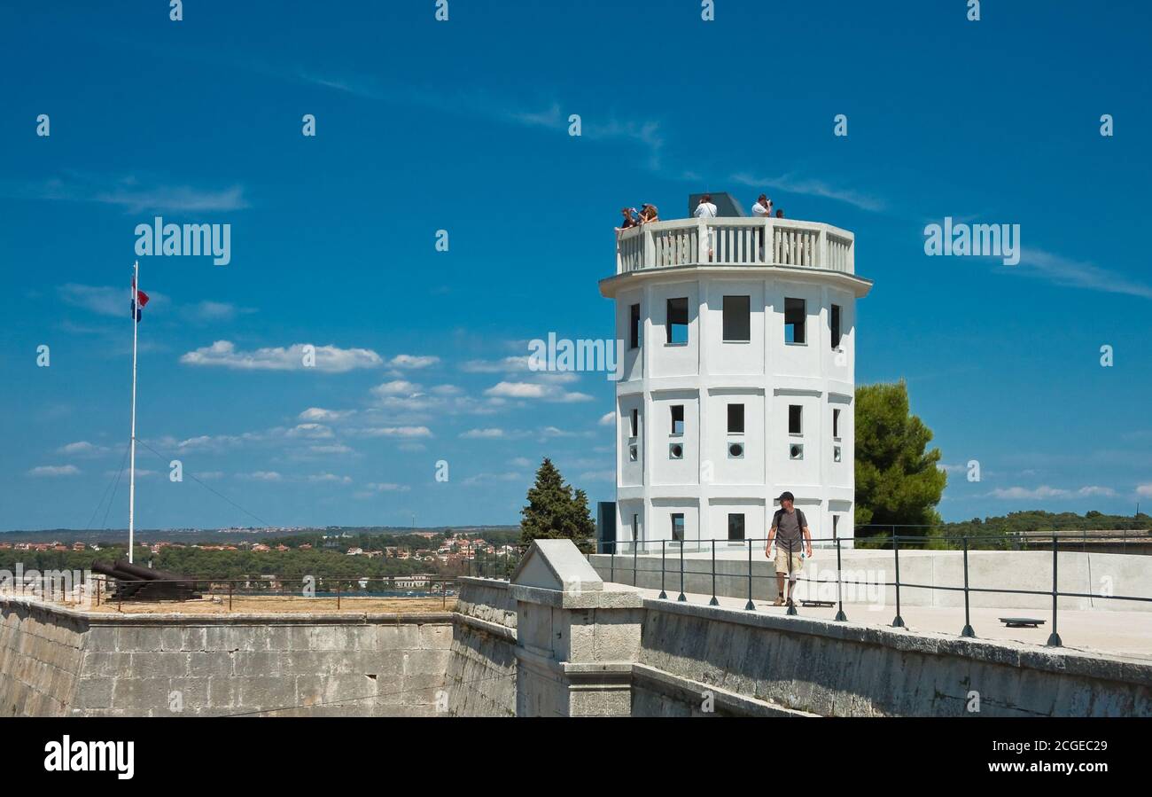 Venetian fortress pula hi-res stock photography and images - Alamy
