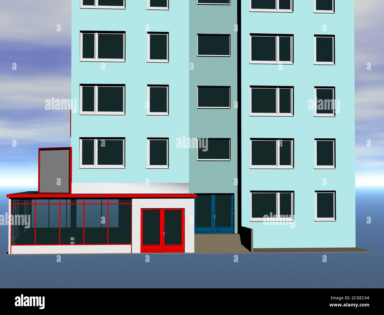 high houses with many rooms Stock Photo - Alamy