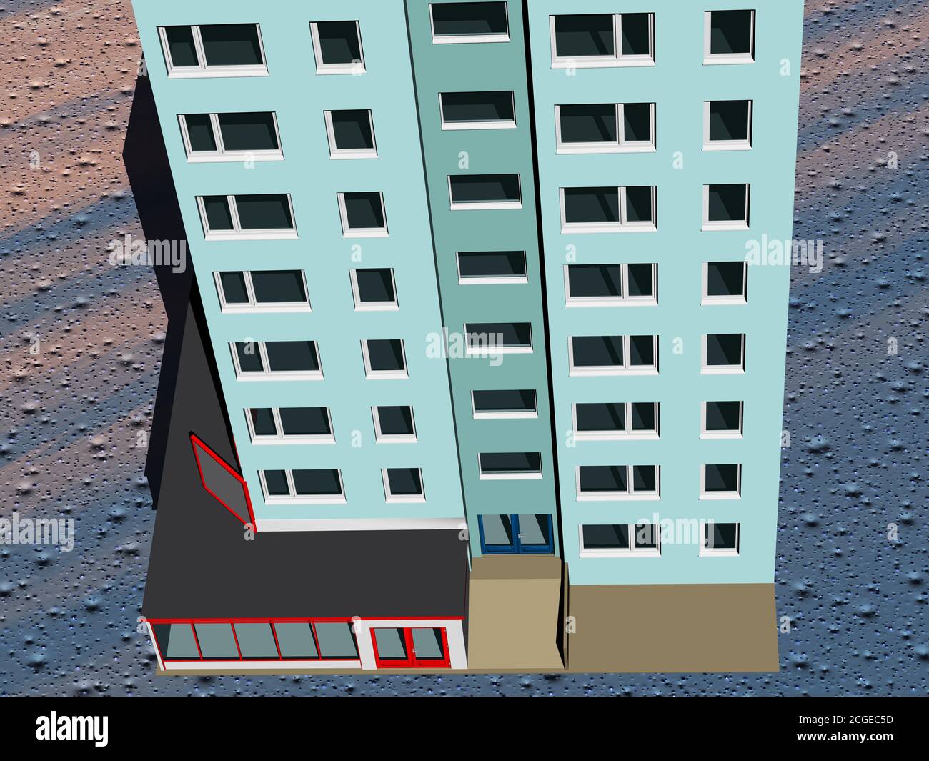 Facade hotel many rooms hi-res stock photography and images - Alamy