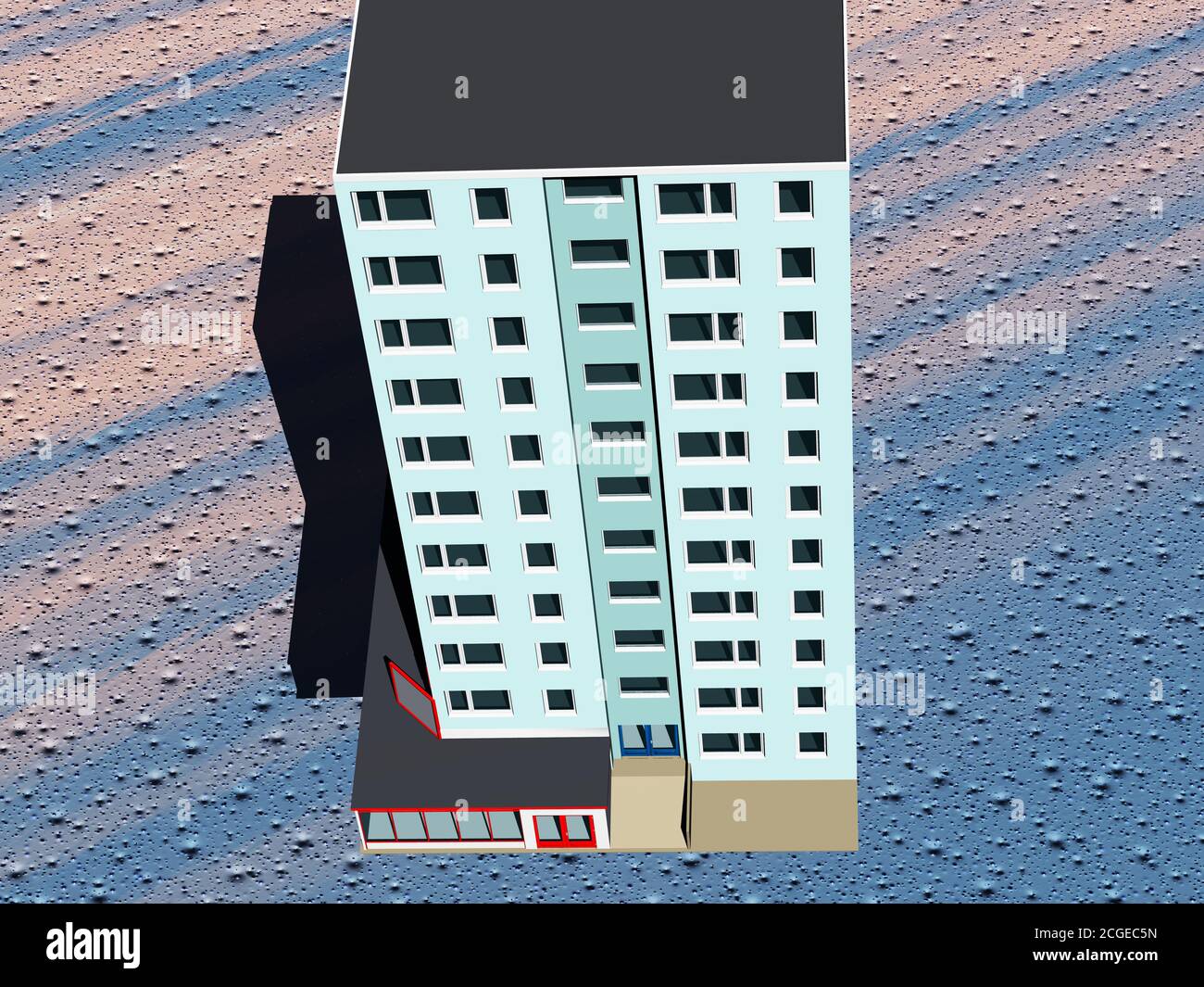 high houses with many rooms Stock Photo - Alamy