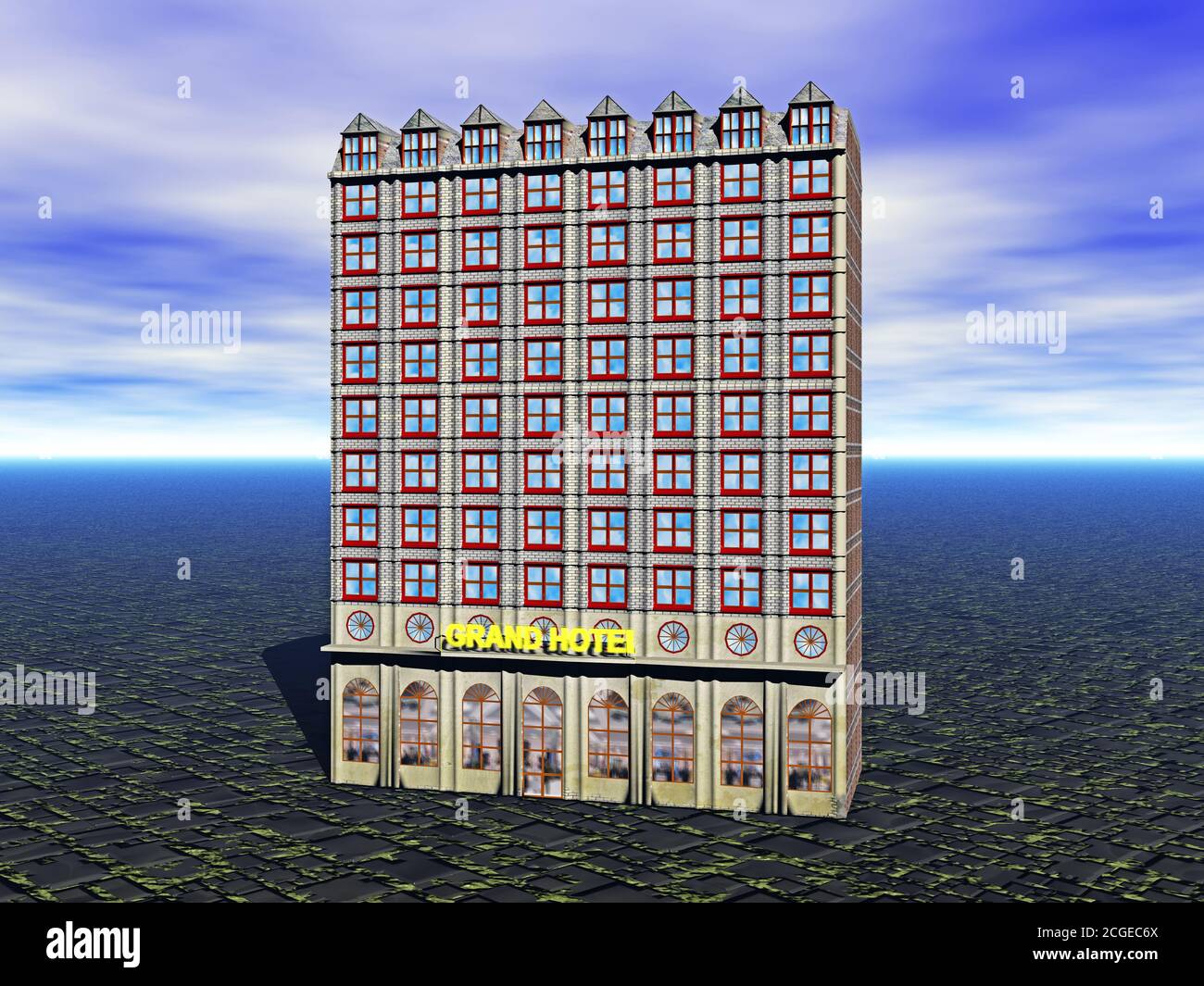 high houses with many rooms Stock Photo - Alamy