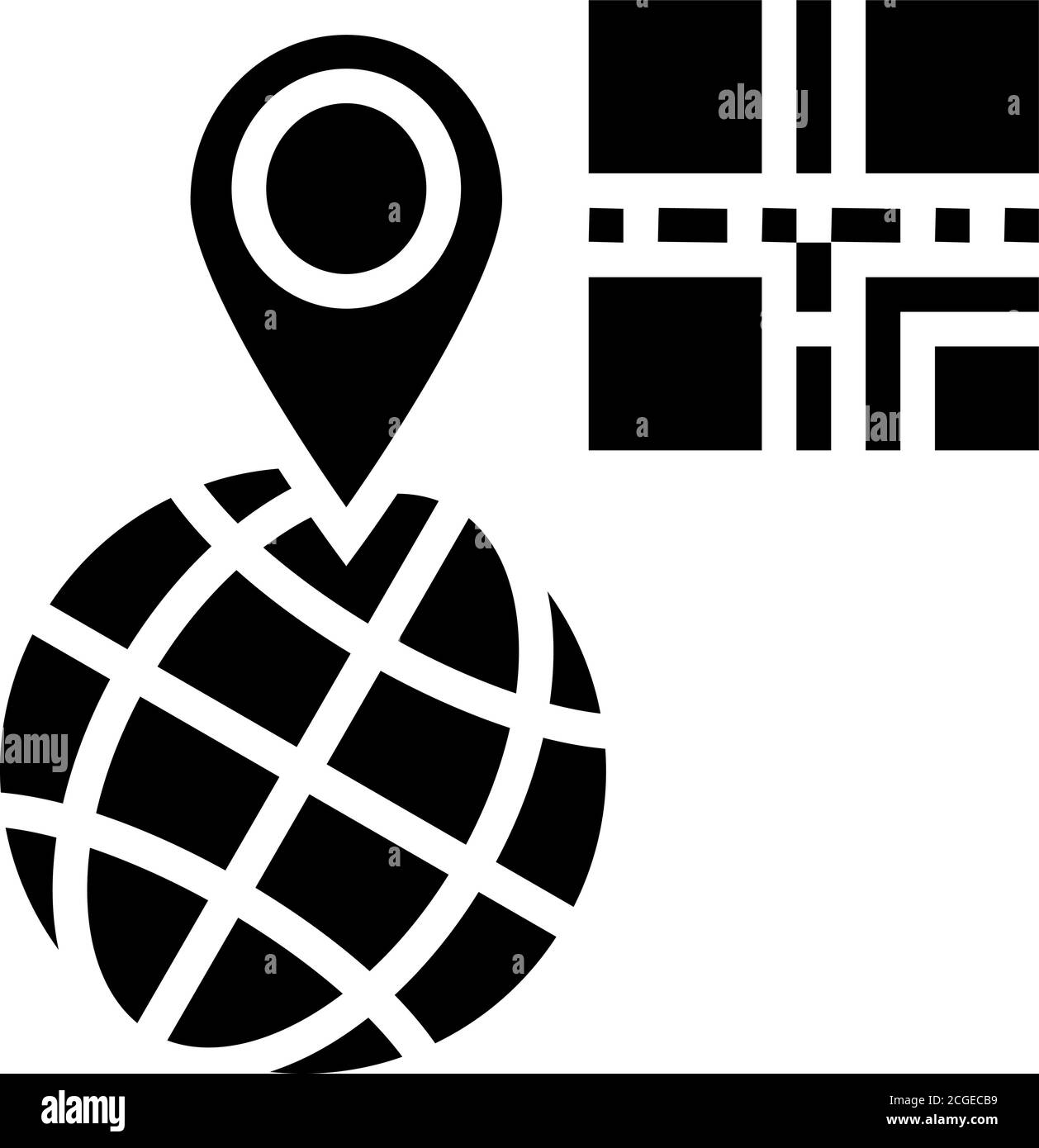 Location identification Black and White Stock Photos & Images - Alamy