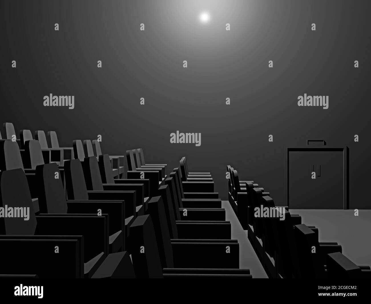 Projection room cinema Black and White Stock Photos & Images - Alamy