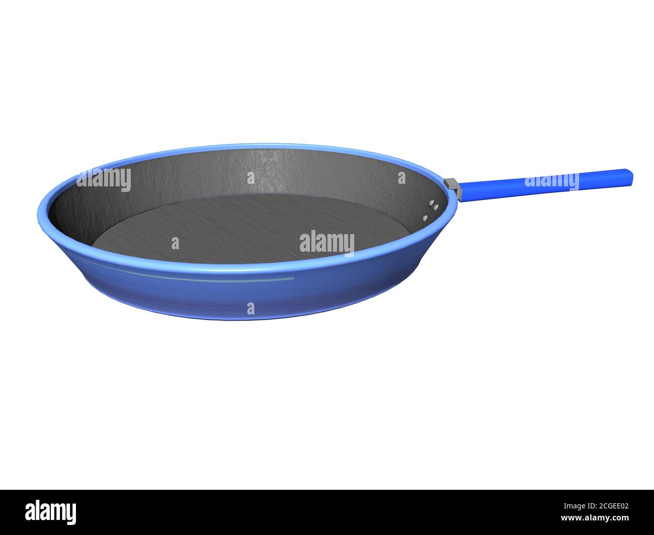 Metal Pan in Kitchen Stock Photo - Alamy
