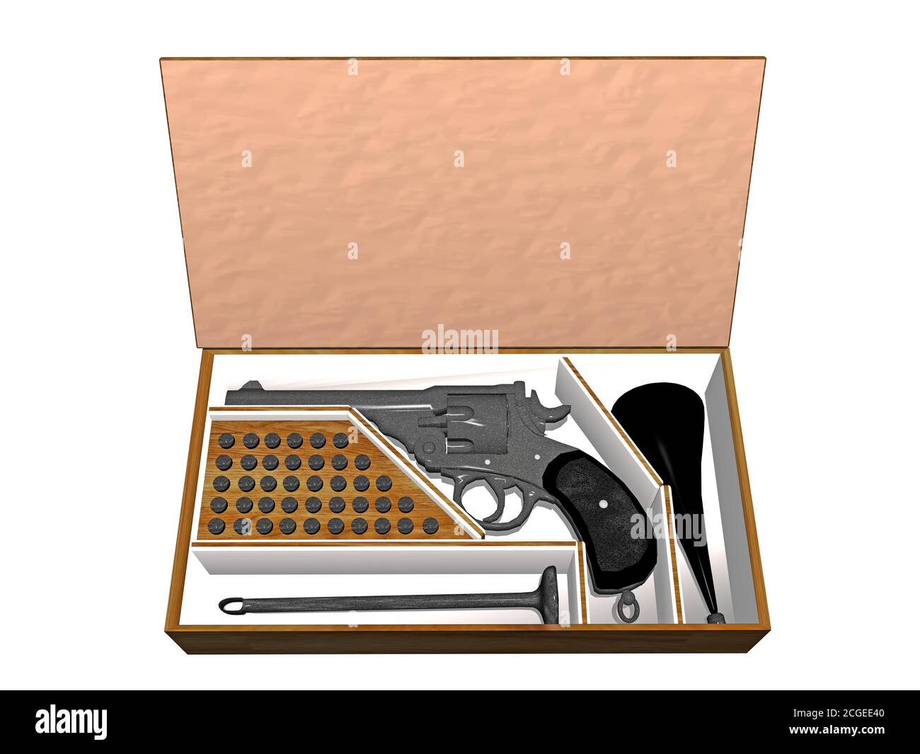 Box for pistol Stock Photo - Alamy