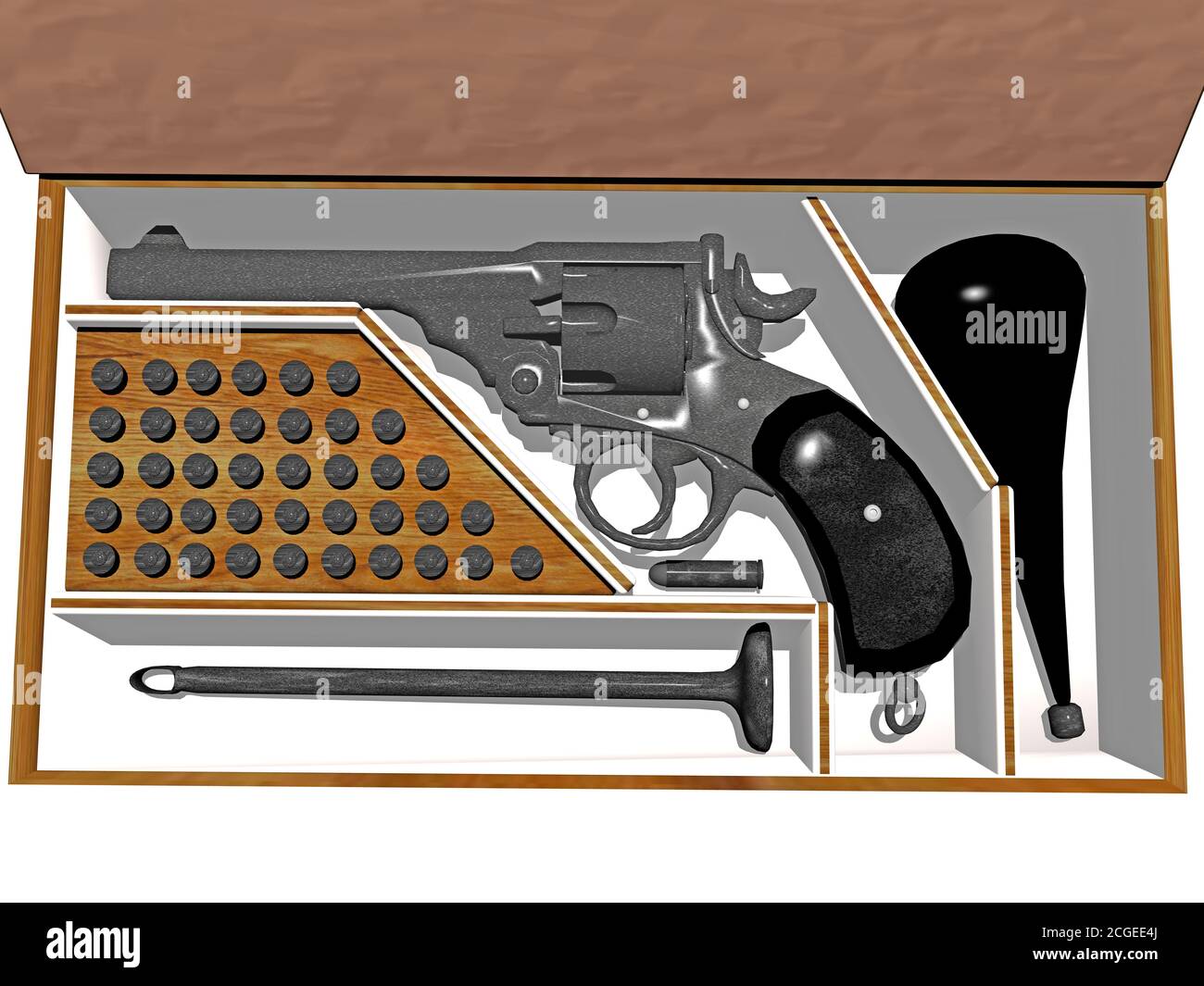 Box for pistol Stock Photo - Alamy