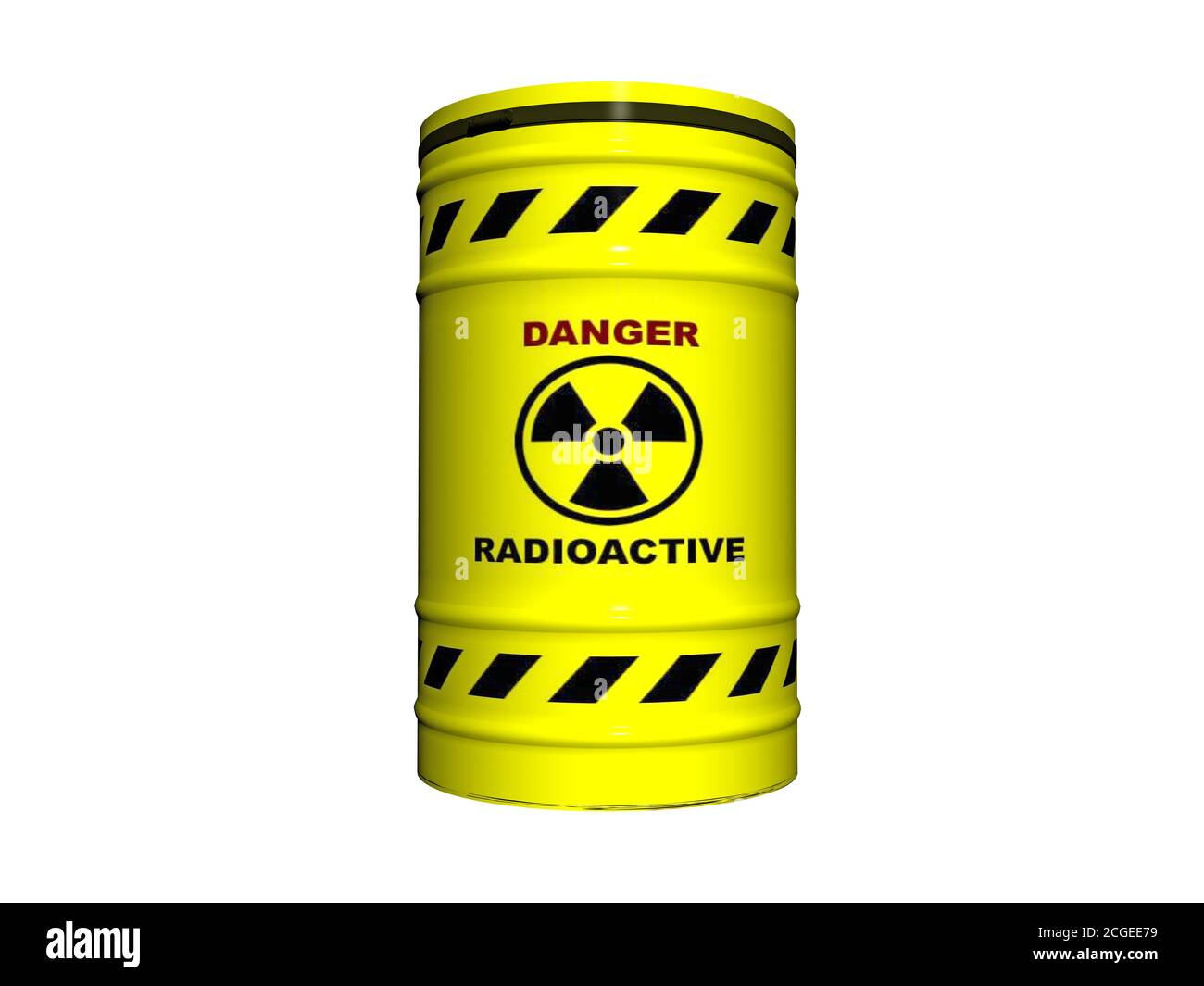 Containers for radioaktiv Waste Stock Photo - Alamy