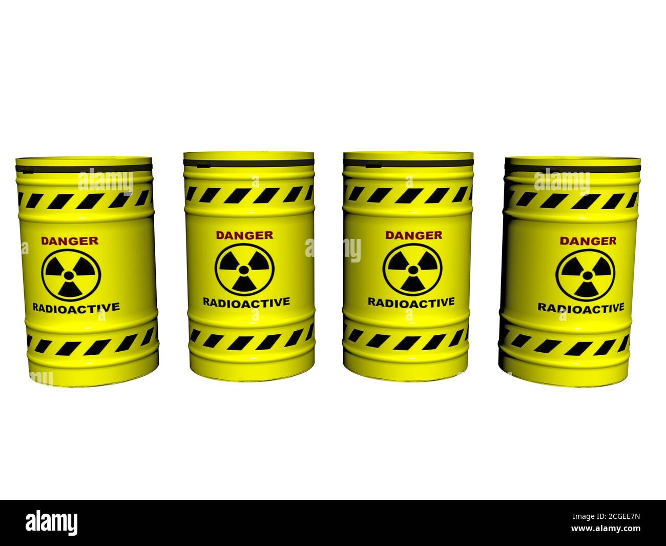 Containers for radioaktiv Waste Stock Photo - Alamy