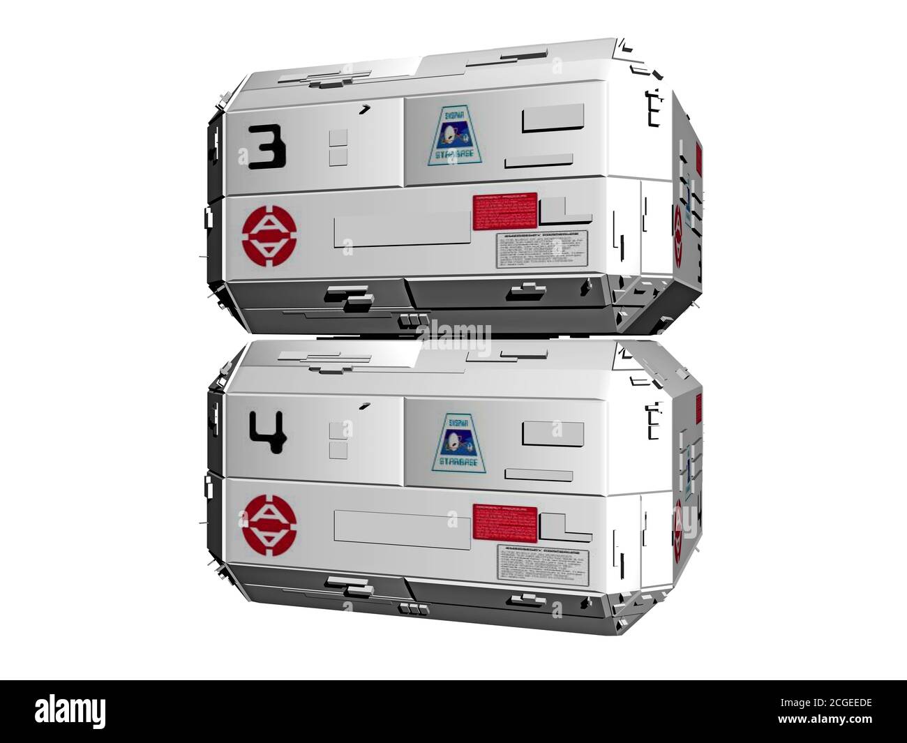 Container boxes for transportation Stock Photo - Alamy