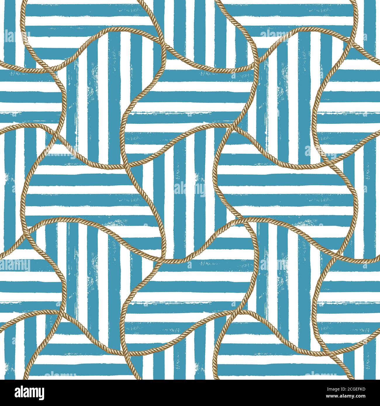Nautical Stripes Pattern