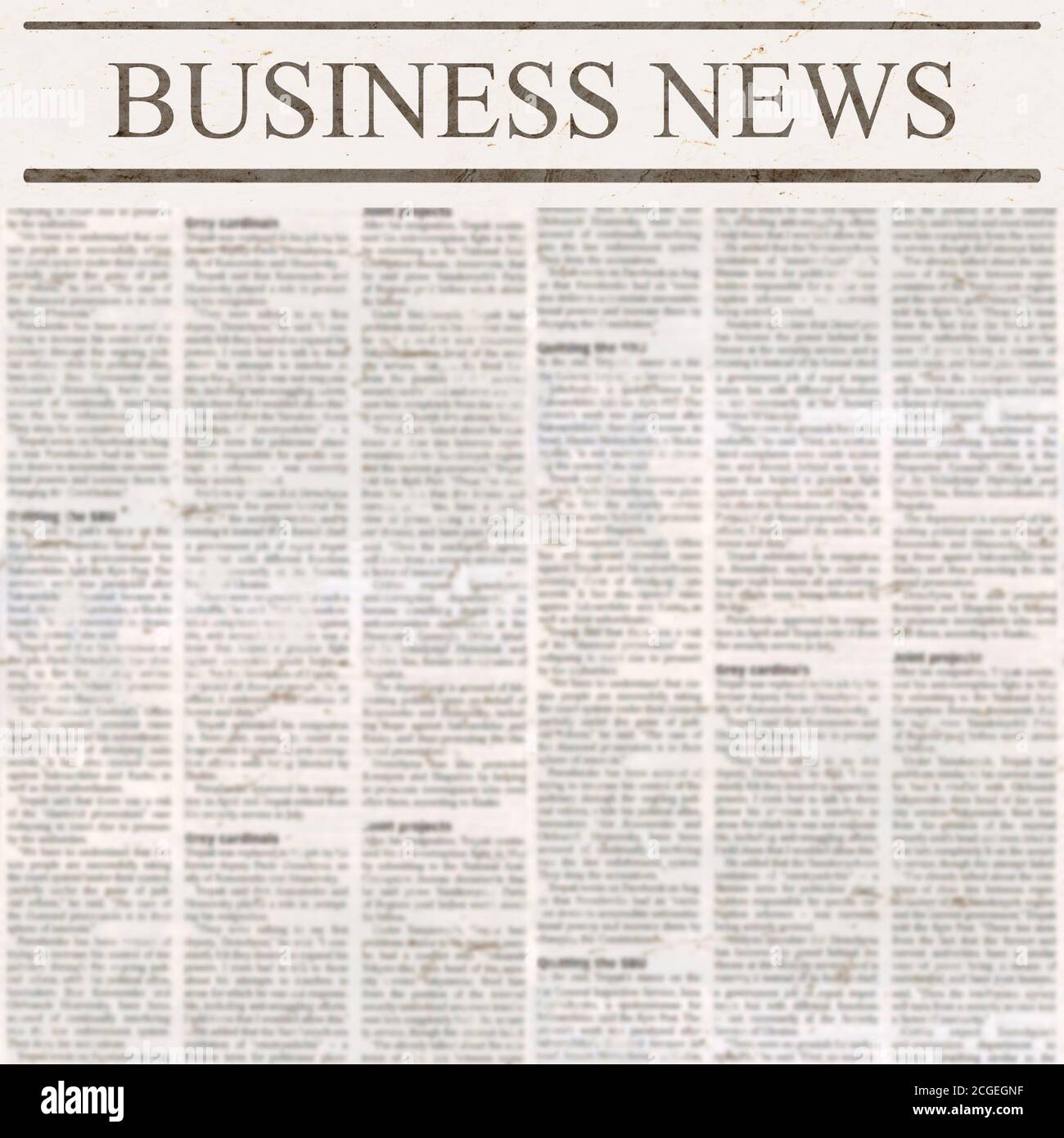 Broadsheet newspaper template hi-res stock photography and images - Alamy