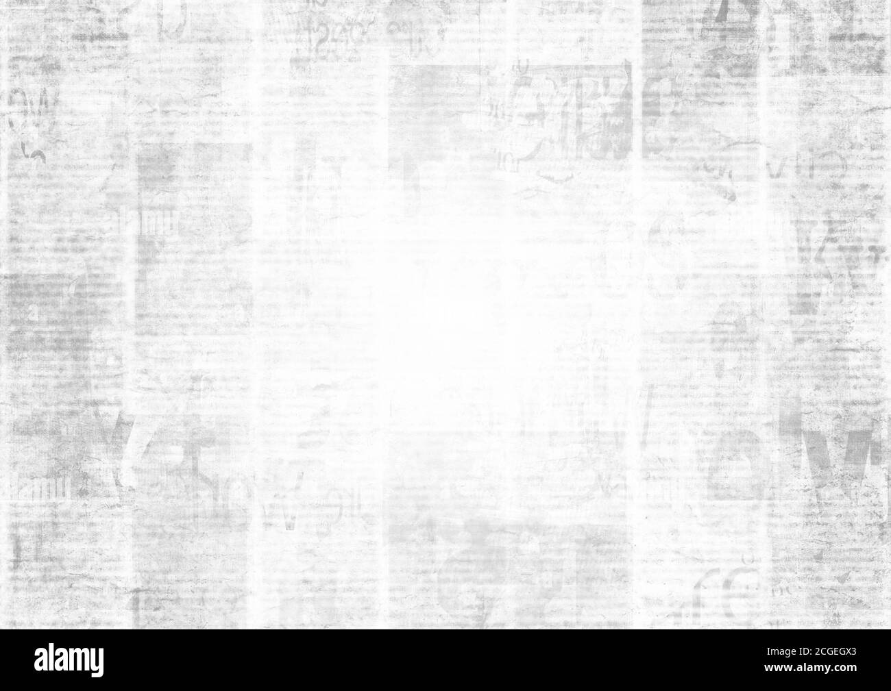 Blank Newsprint Background