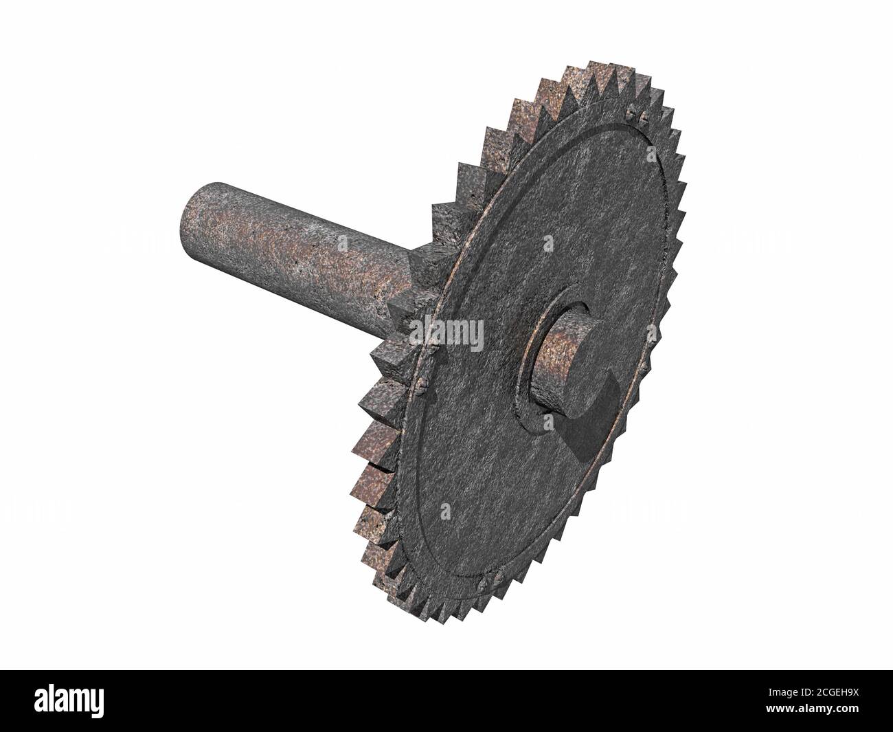 Old Rusty gear Stock Photo - Alamy