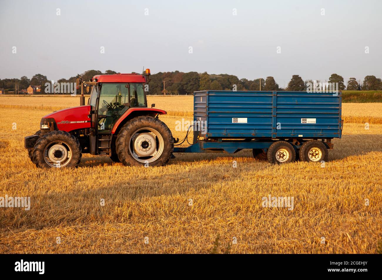 Tractor And Trailer Stock Photo - Alamy