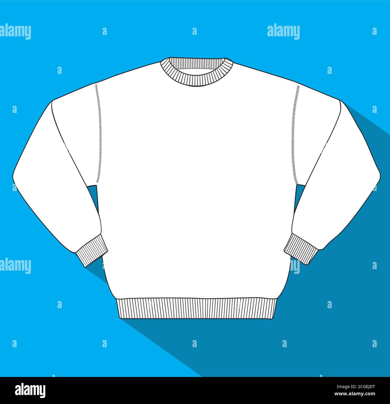Regular model jumper. Vector illustration Stock Vector Image & Art - Alamy
