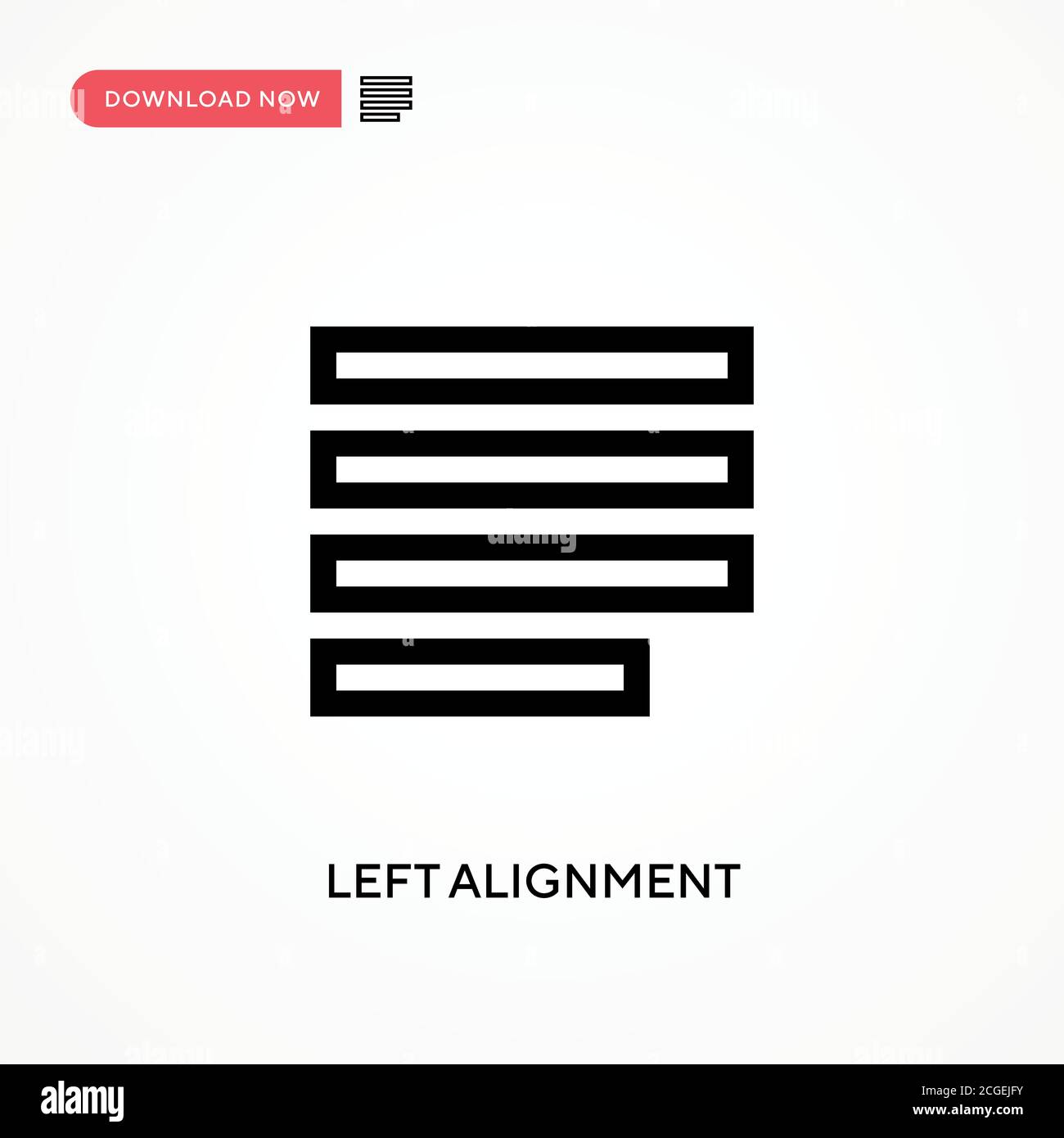 Justify align Cut Out Stock Images & Pictures - Alamy