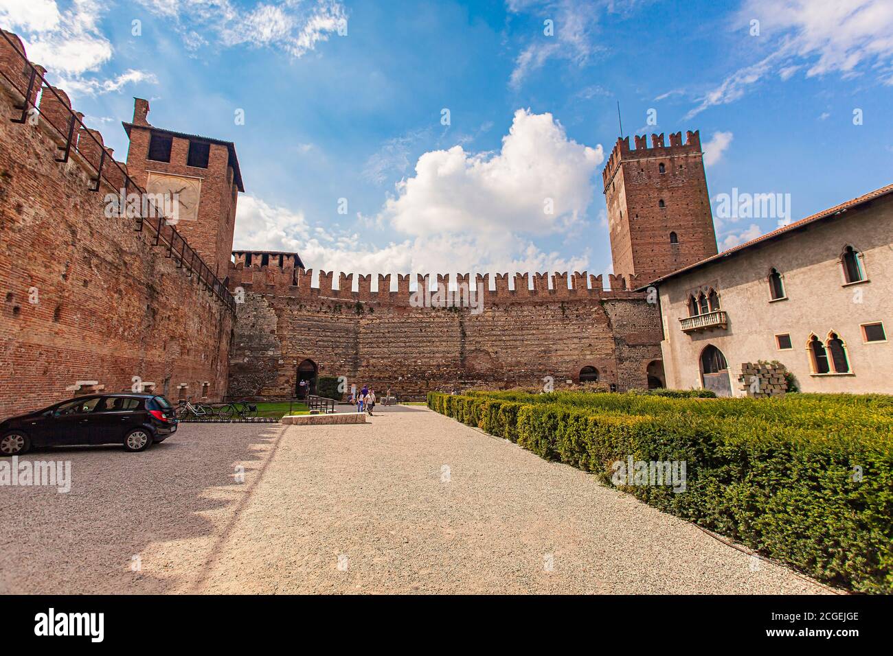Verona italy castelvecchio interior hi-res stock photography and images ...