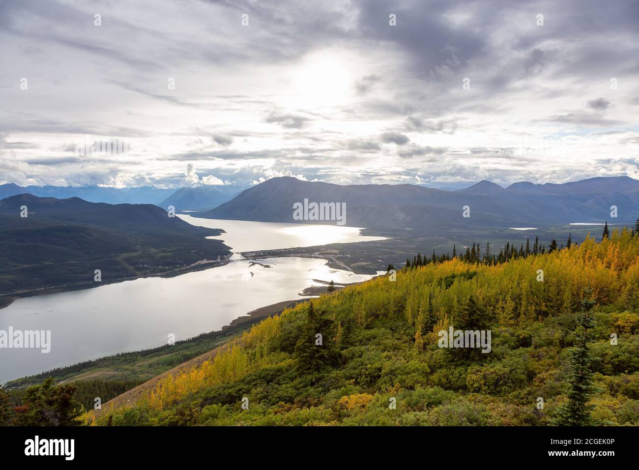 Nature in Yukon, Canada Stock Photo - Alamy