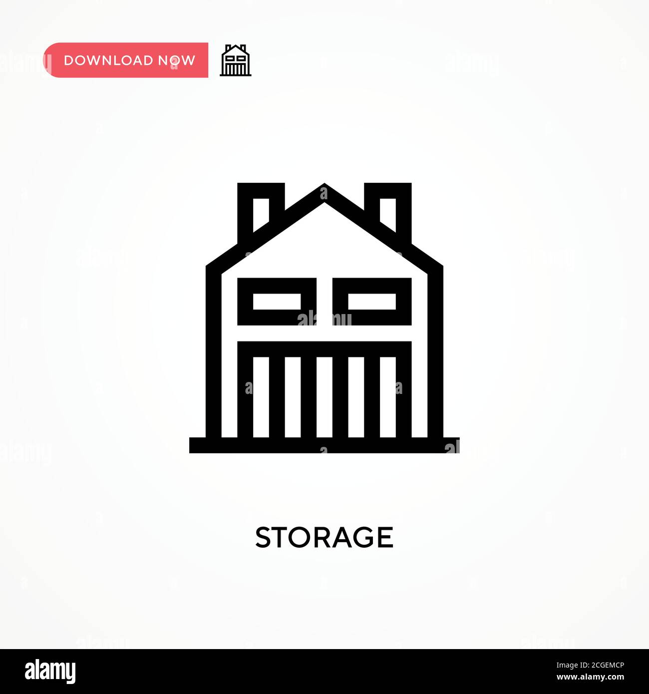 Industrial building park unit Cut Out Stock Images & Pictures - Alamy