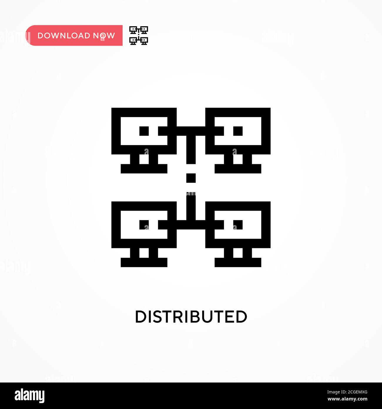 Distributed distribution Cut Out Stock Images & Pictures - Alamy