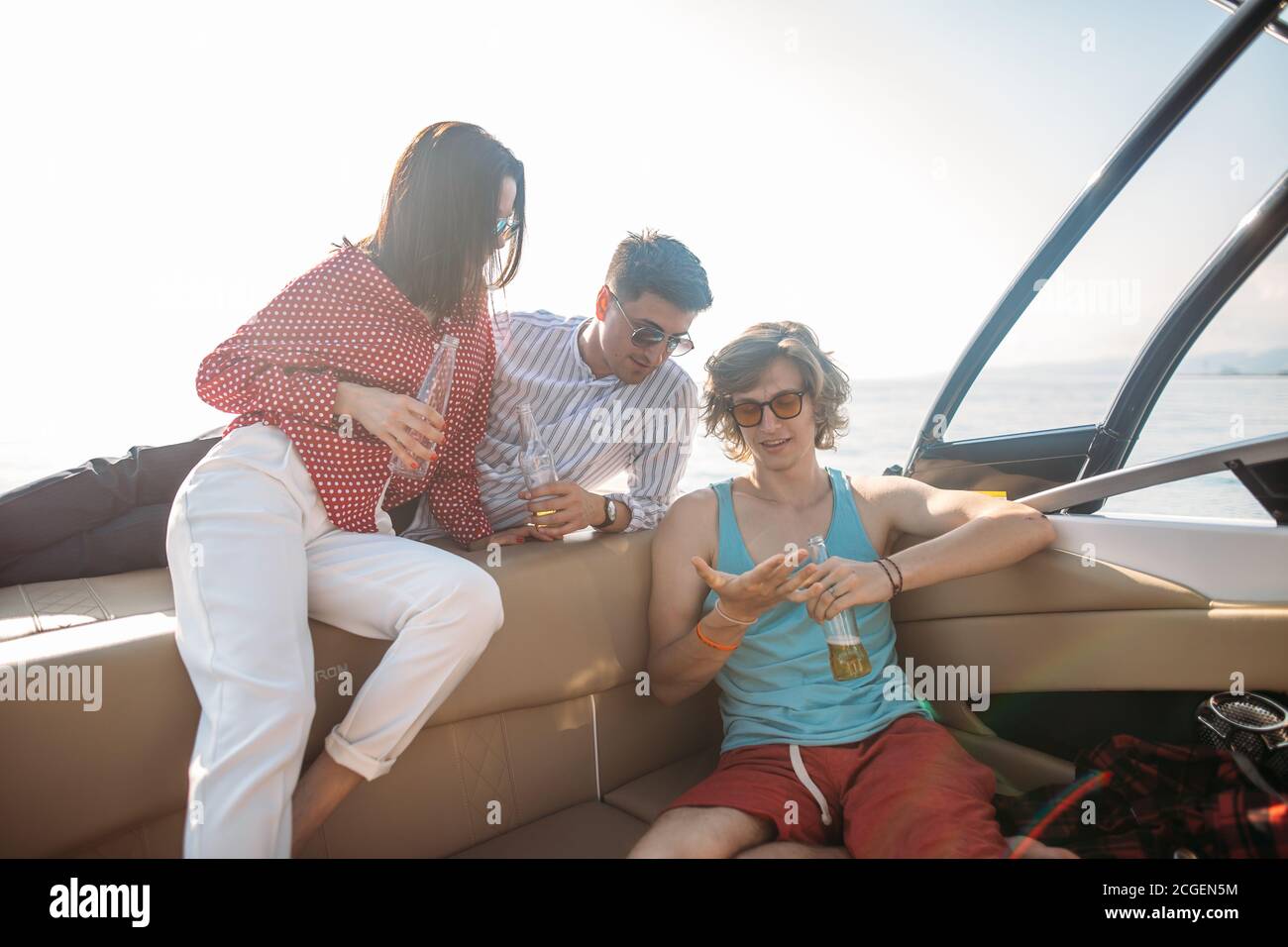 Group girls on cruise ship High Resolution Stock Photography and Images ...