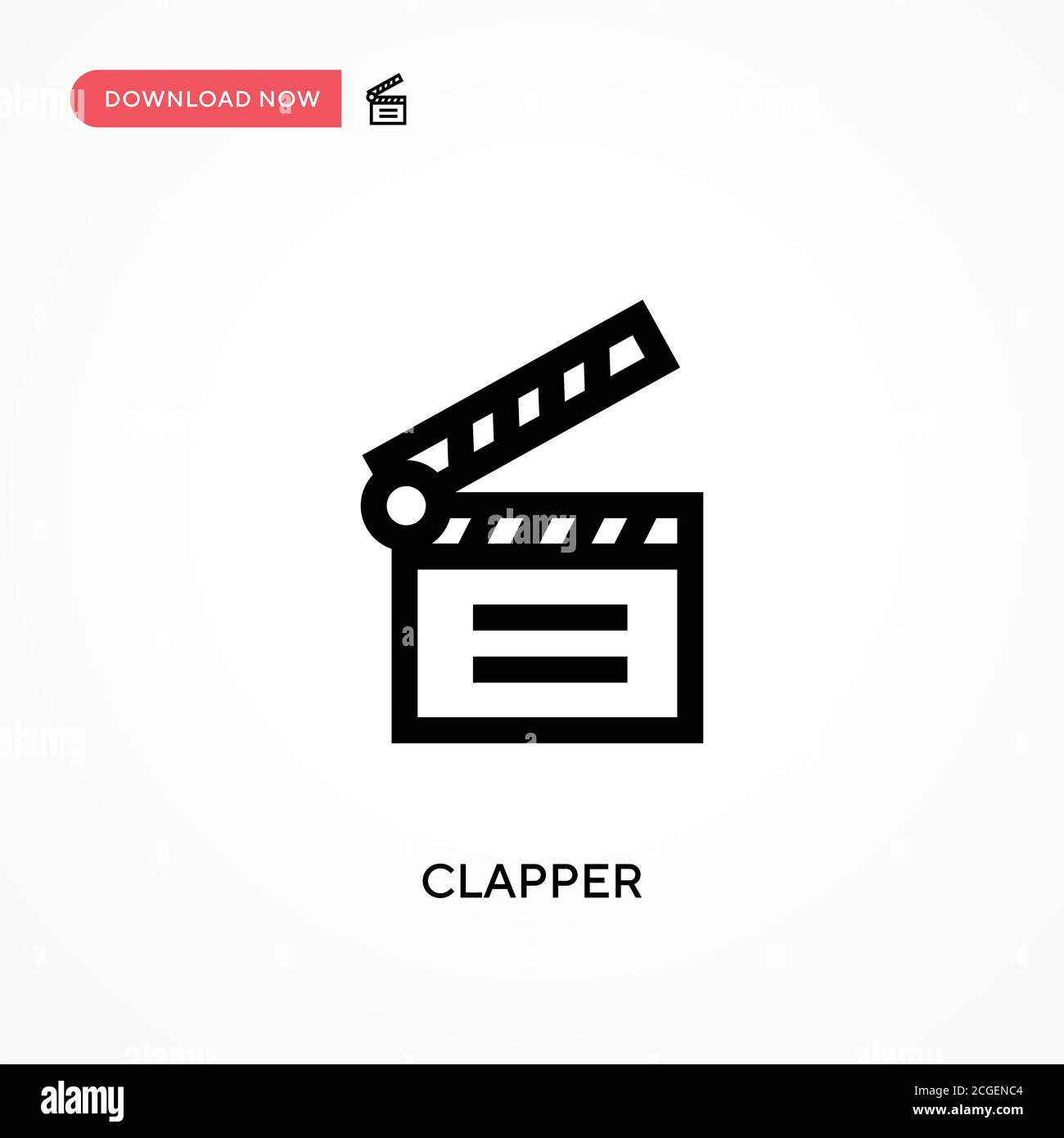 Clapper mobile app Stock Vector Images - Alamy