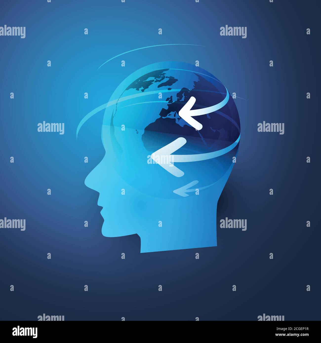 Machine Learning, Artificial Intelligence and Networks Design Concept ...