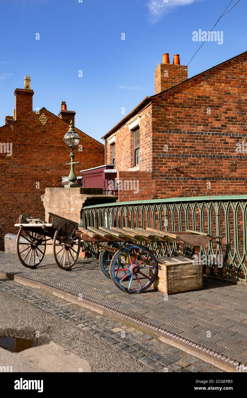 Exterior view of the Black Country Living Museum, Dudley, UK Stock ...