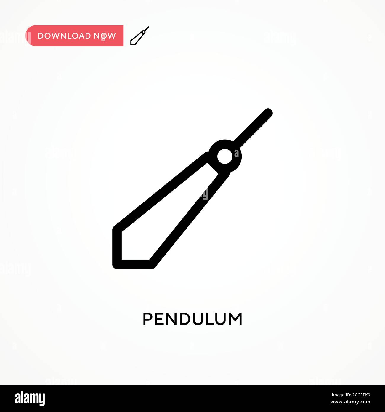 Pendulum dowsing Stock Vector Images - Alamy