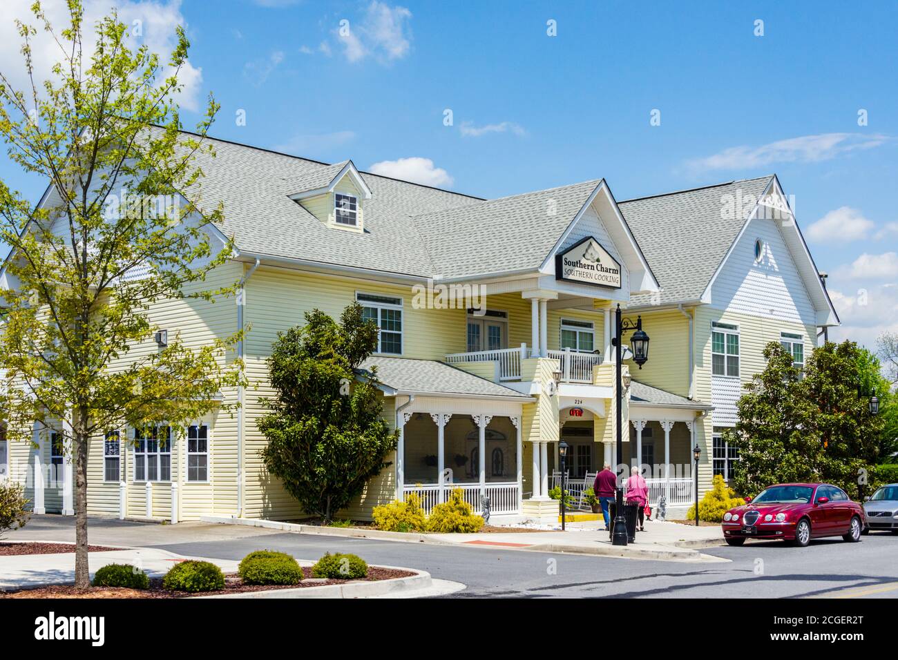 Northern Georgia, Blue Ridge, Southern Charm Restaurant Stock Photo - Alamy