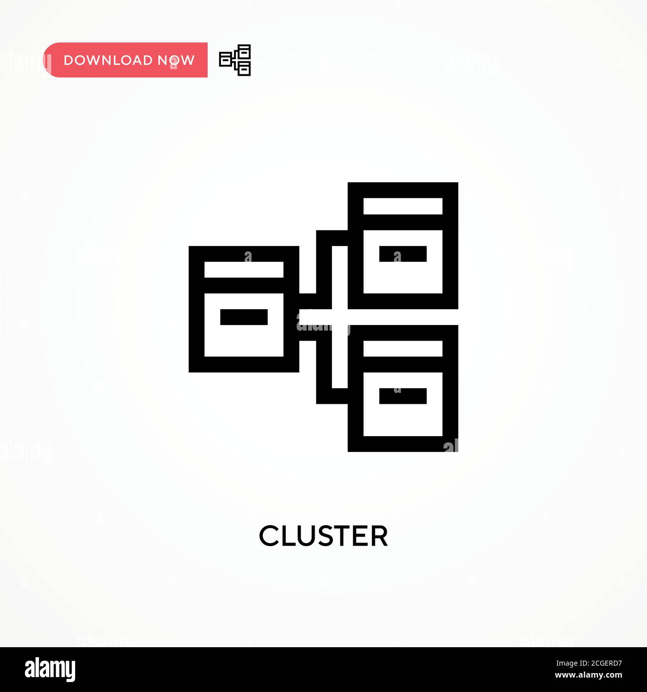 Advanced technology network representation Stock Vector Images - Alamy