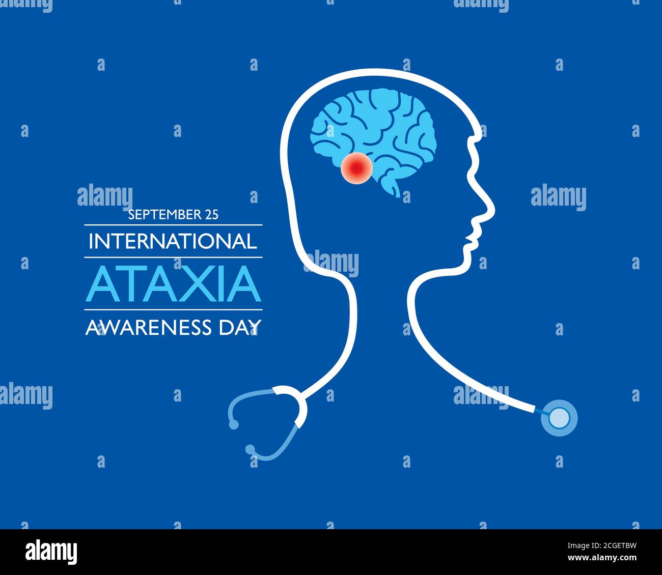 Vector illustration of International Ataxia Awareness Day observed on ...
