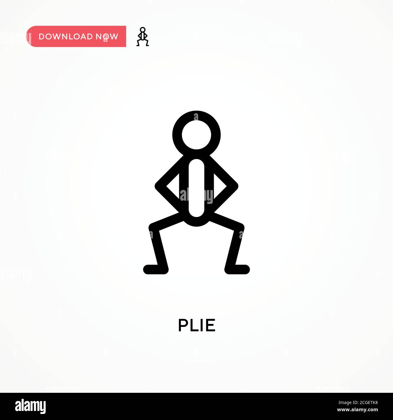 Plie Simple vector icon. Modern, simple flat vector illustration for ... Plie Simple vector icon. Modern, simple flat vector illustration for ...