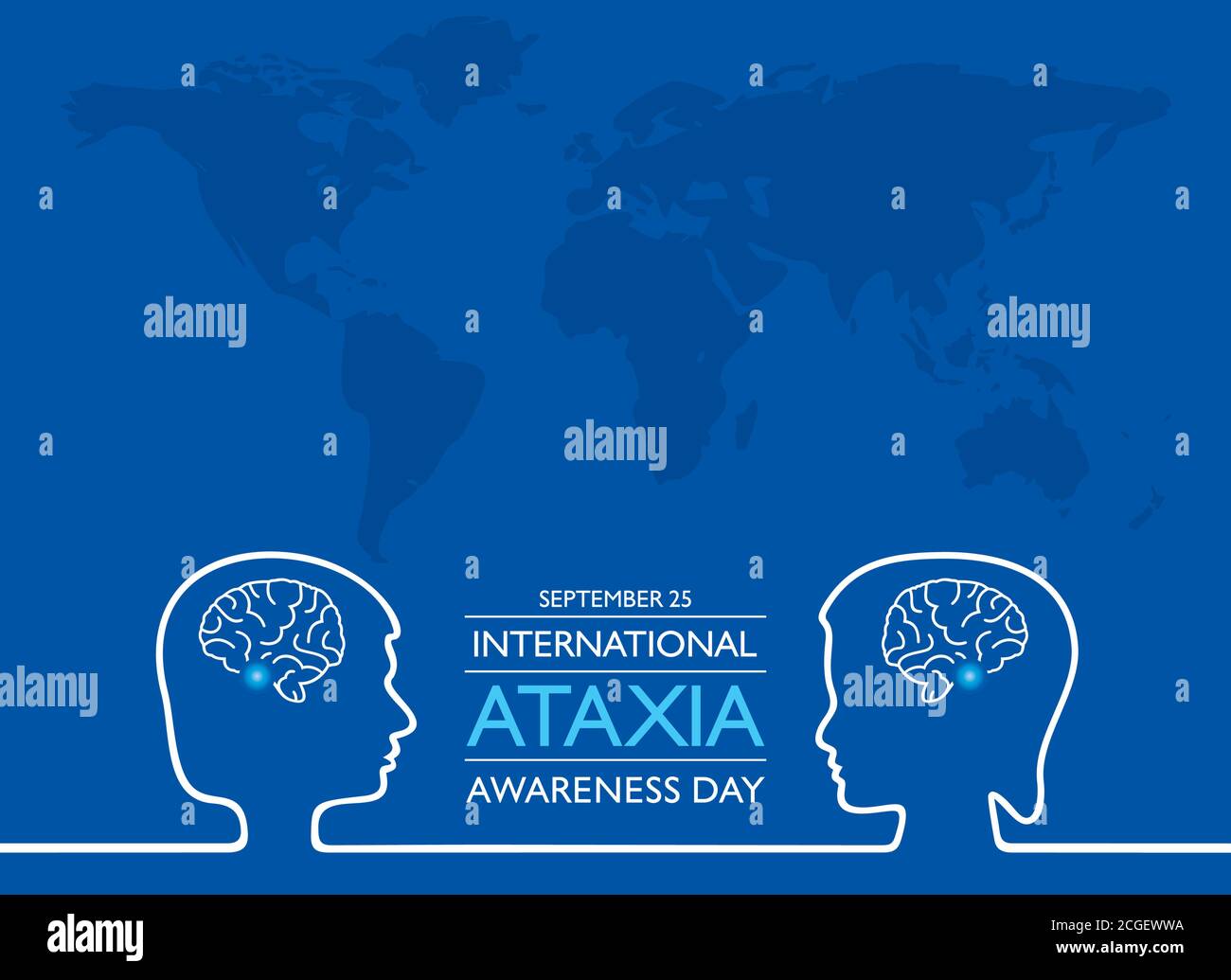 Vector illustration of International Ataxia Awareness Day observed on ...