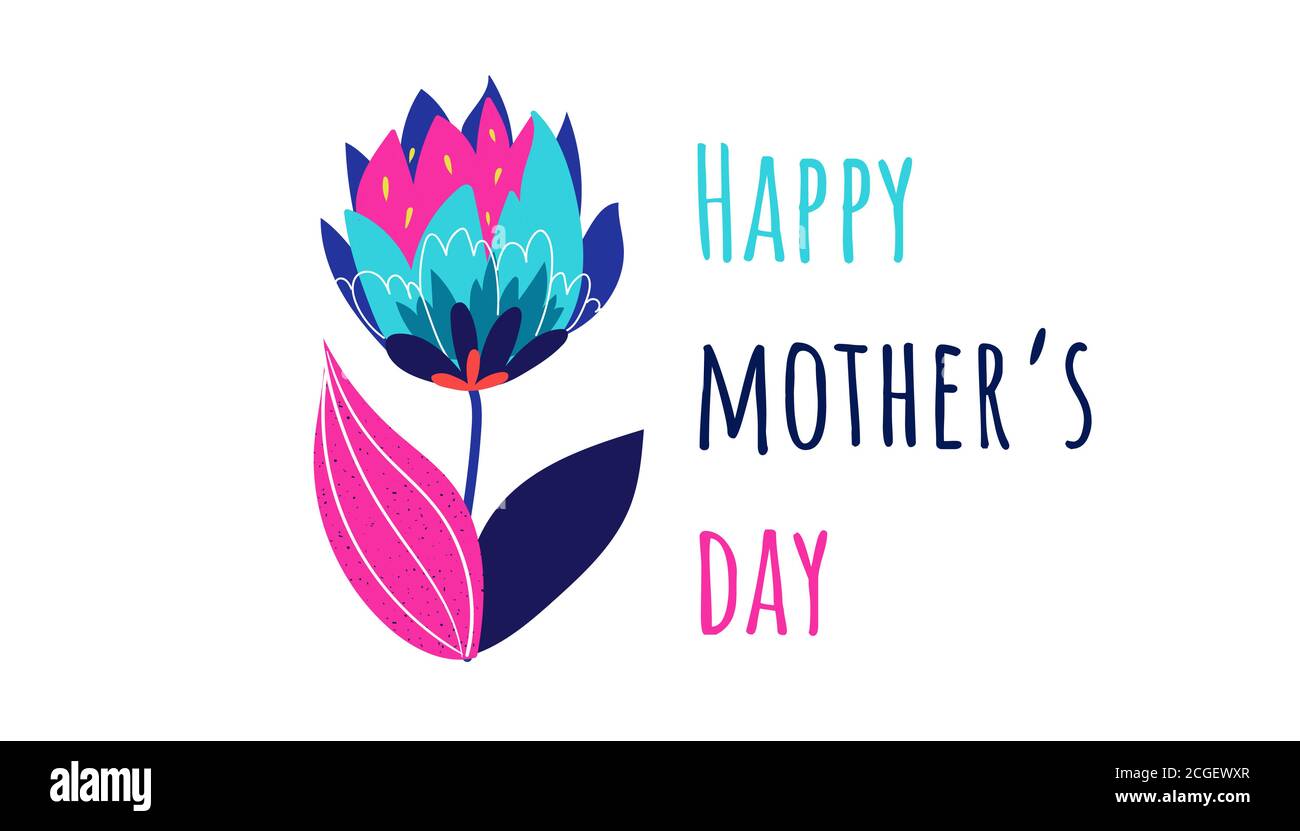 Pink letter card mothers Cut Out Stock Images & Pictures - Alamy