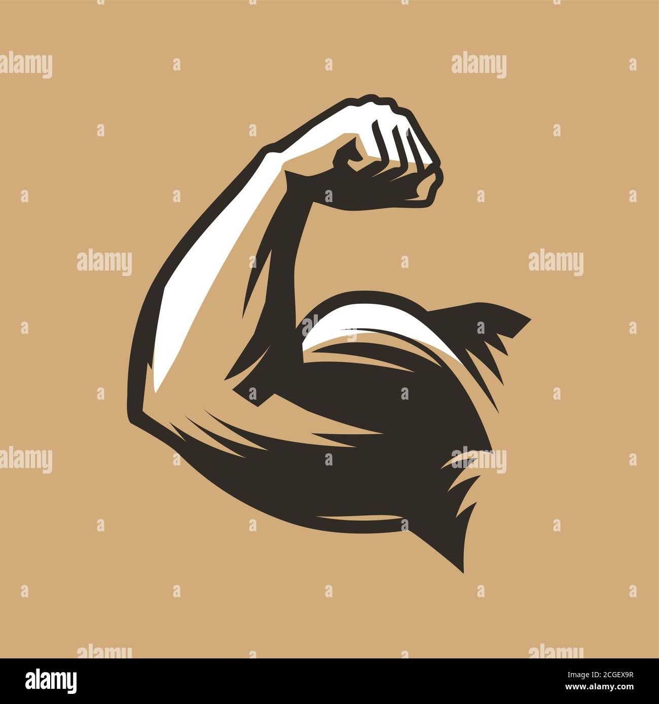 Muscle Arm Vector